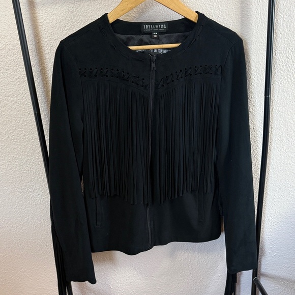 Idyllwind | Jackets & Coats | Idyllwind Black Fringe Jacket | Poshmark